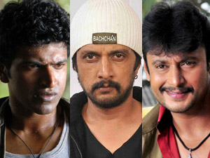 Puneet Rajkumar | Sudeep | Darshan | South Filmfare Awards ...