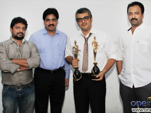 Photos | Ajith Kumar | Receives Vijay Awards - Filmibeat