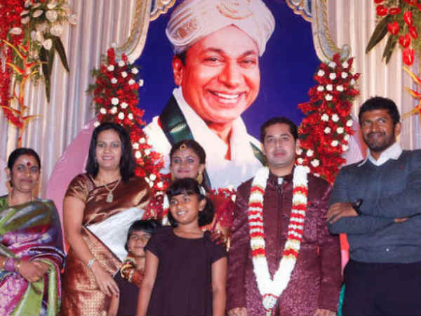 Dr Rajkumar Granddaughter | Parvathi Wedding Pictures - Filmibeat