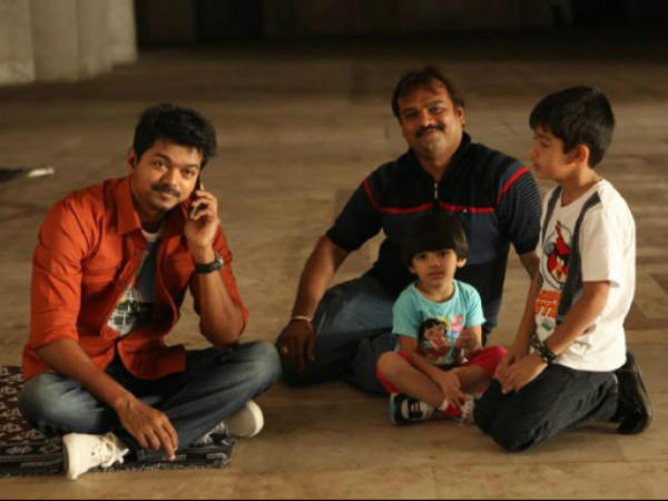 Thalaivaa Photos | Vijay Arrives | Amala Paul - Filmibeat