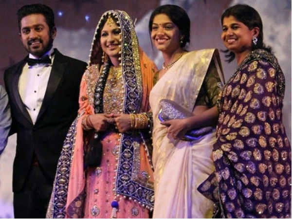 Asif Ali Wedding Reception | Marriage Reception Photos | Zama Mazreen ...