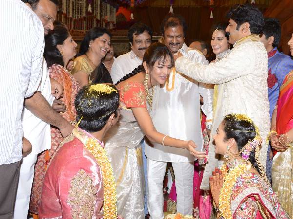Nandamuri Balakrishna Daughter | Tejaswini Wedding Pictures | Celebs ...