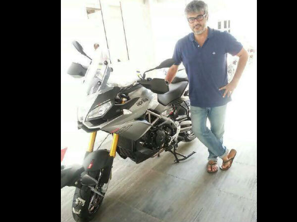 Photos | Ajith Bikes | Aprilla Caponord 1200 | Bike Collection - Filmibeat