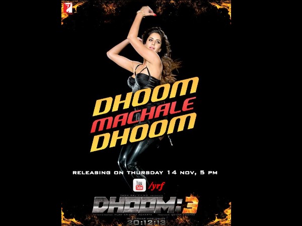 Dhoom 3 Motion Poster