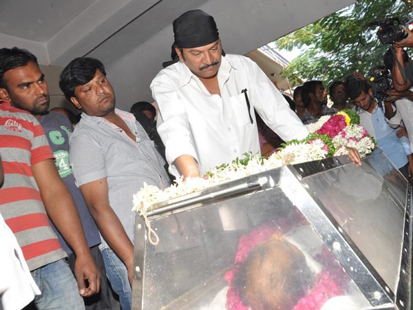 Dharmavarapu Subramanyam Last Rites | Death Funeral In Native ...