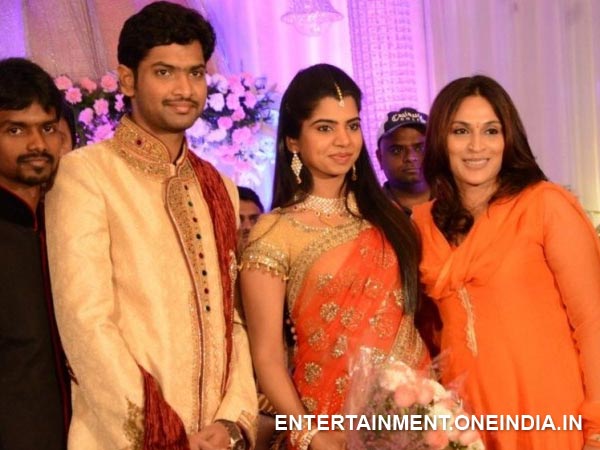 Photos: Simbu's Sister Ilakkiya's Wedding Reception - Filmibeat