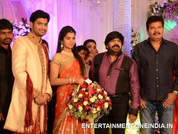 Photos: Simbu's Sister Ilakkiya's Wedding Reception - Filmibeat