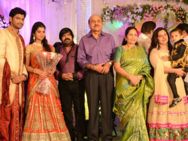 Simbu | Bharath Friends | Ilakkiya | Elakkiya Wedding Reception - Filmibeat
