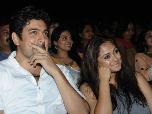 Photos: Simran With Husband At Soulmates Awards - Filmibeat