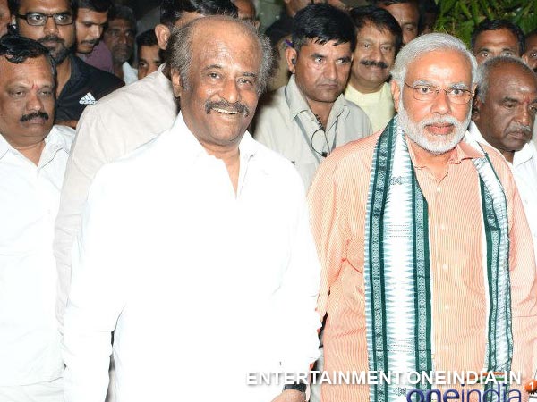 Photos Narendra Modi | Meeting Rajinikanth - Filmibeat