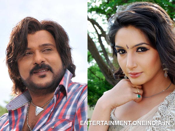 Ravichandran With Two Heroines | Ragini Dwivedi Lakshmi Rai | Kannada ...