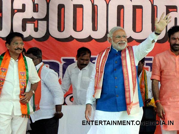 Pictures: Pawan Kalyan With Narendra Modi, Chandrababu Naidu - Filmibeat