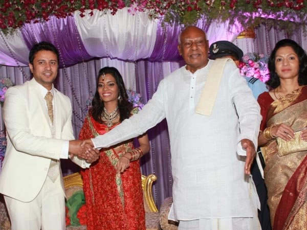 Photos: Telugu Actor Raja Abel's Wedding With Amritha Vincent - Filmibeat