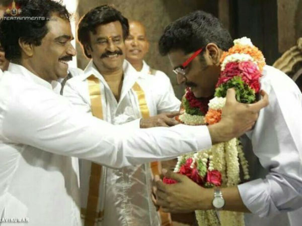 Photos Of Lingaa Movie Launch | Tamil Movie Lingaa Movie Pooja Stills ...