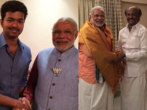 Vijay | Narendra Modi | Swearing In Ceremony - Filmibeat