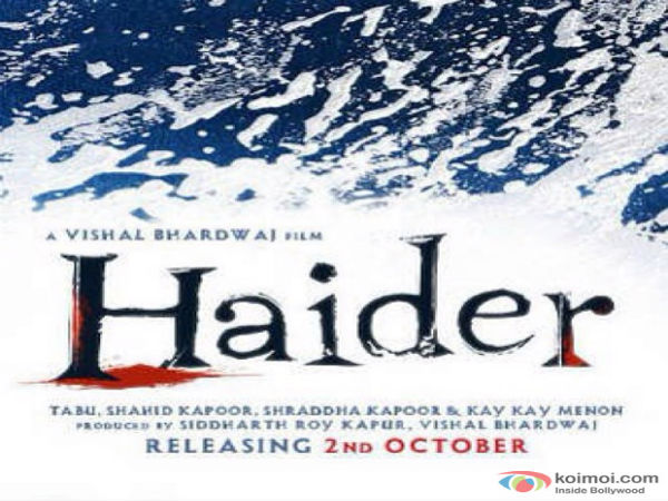 Haider First Look | Shahid Kapoor Haider First Look | Shahid Kapoor ...