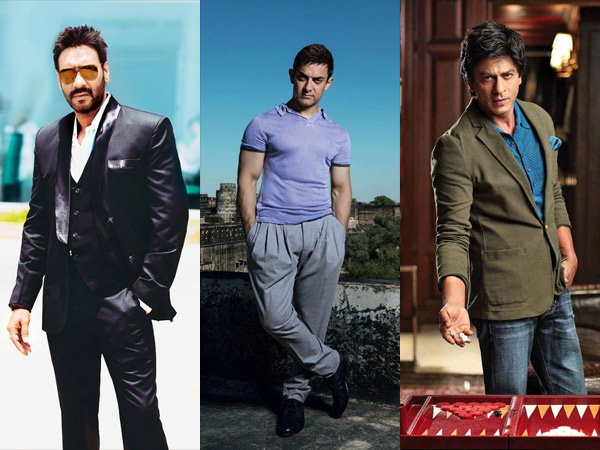SRK Aamir Ajay Bollywood Actors Over Forty Still Rocking | Bollywood ...