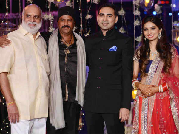 Chiranjeevi, Nagarjuna, Mohan Babu At Raghavendra Rao's Son's Wedding ...