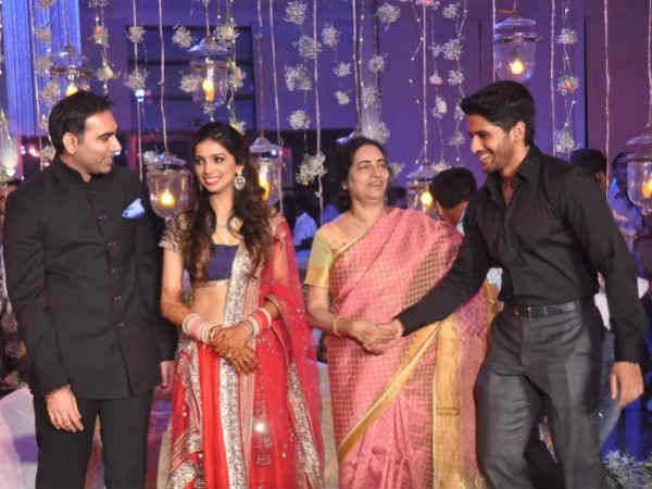 Chiranjeevi, Nagarjuna, Mohan Babu At Raghavendra Rao's Son's Wedding ...