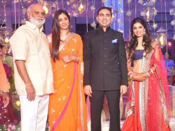 Chiranjeevi, Nagarjuna, Mohan Babu At Raghavendra Rao's Son's Wedding ...