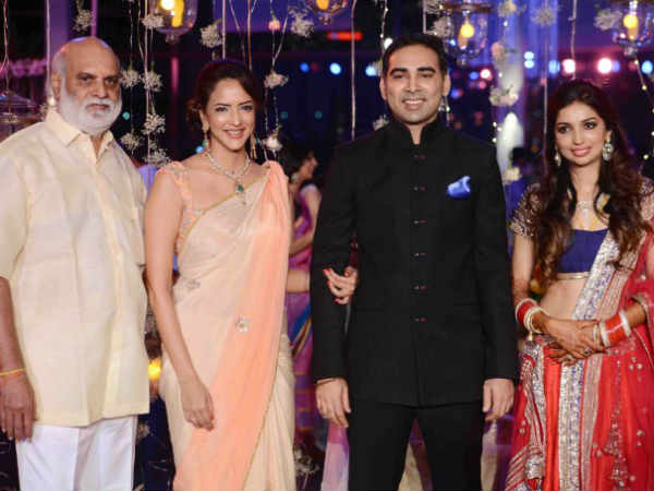 Chiranjeevi, Nagarjuna, Mohan Babu At Raghavendra Rao's Son's Wedding ...