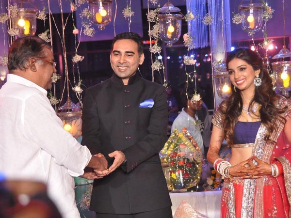 Chiranjeevi, Nagarjuna, Mohan Babu At Raghavendra Rao's Son's Wedding ...