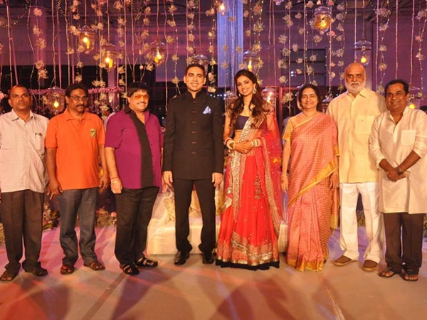 Chiranjeevi, Nagarjuna, Mohan Babu At Raghavendra Rao's Son's Wedding ...