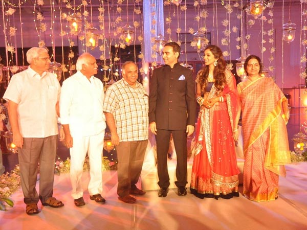 Chiranjeevi, Nagarjuna, Mohan Babu At Raghavendra Rao's Son's Wedding ...