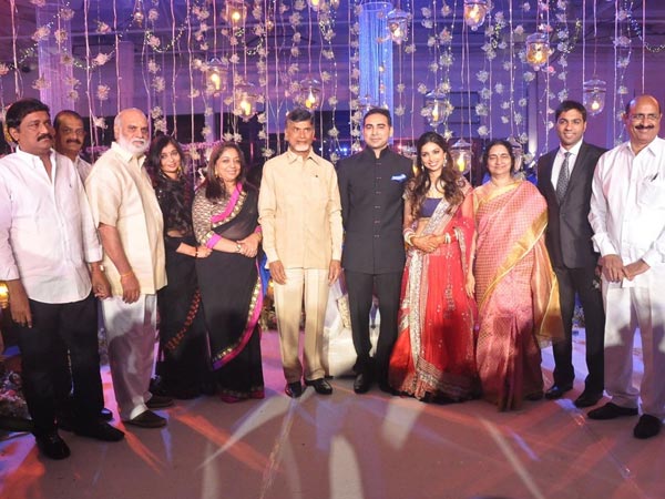 Chiranjeevi, Nagarjuna, Mohan Babu At Raghavendra Rao's Son's Wedding ...