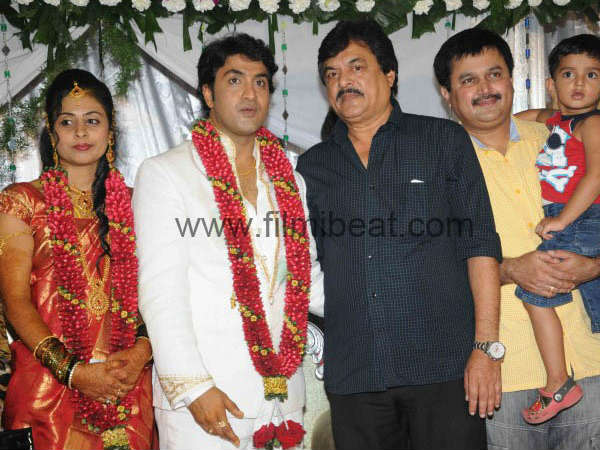 In pics: Harish Raj wedding reception - Filmibeat