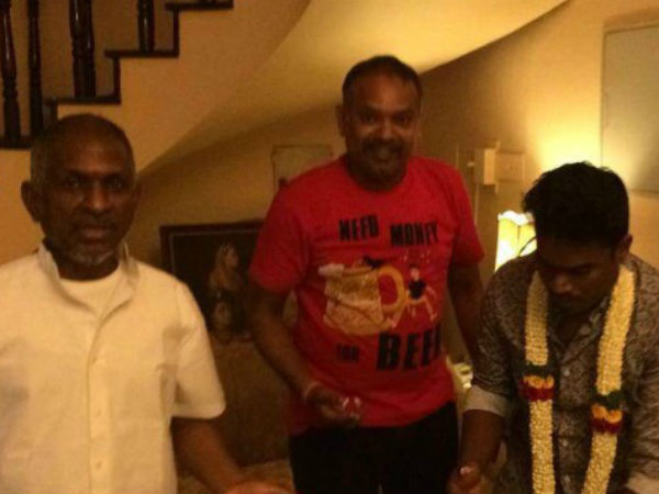 Yuvan Shankar Raja's 35 Birthday Celebrations Pics - Filmibeat