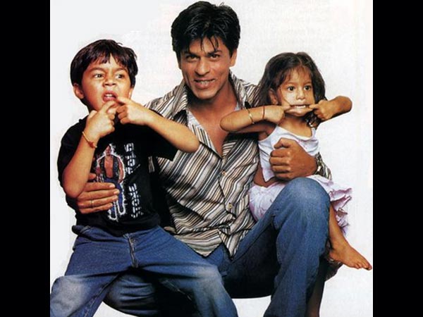 Shahrukh Khan | Shahrukh Khan Son Abram | Shahrukh Khan With His Children | Shahrukh Khan With ...