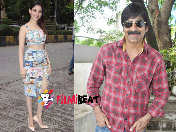 Ravi Teja To Romance Tamannaah - Filmibeat