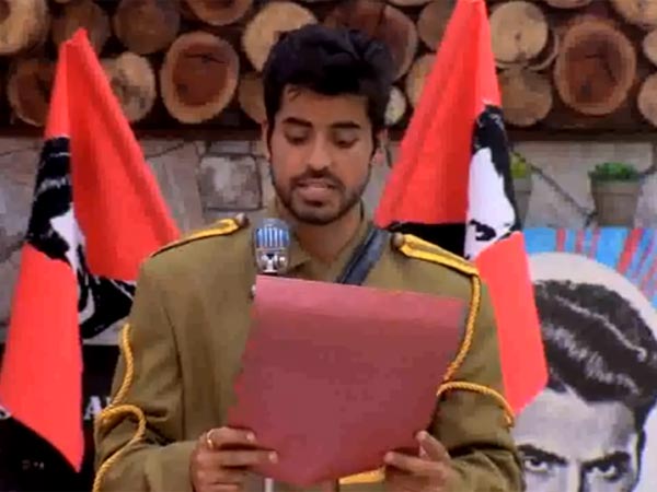 Bigg Boss 8 Gautam Gulati Makes Sonali Raut Cry Gautam Gulati Exposes
