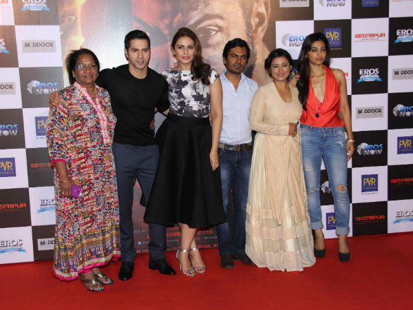 Pics: Varun Dhawan, Huma Qureshi At Badlapur Teaser Launch - Filmibeat
