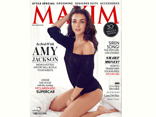Amy Jackson | Amy Jackson Photoshoot | Lingerie Photoshoot | Maxim India | Amy Jackson Hot Pics ...