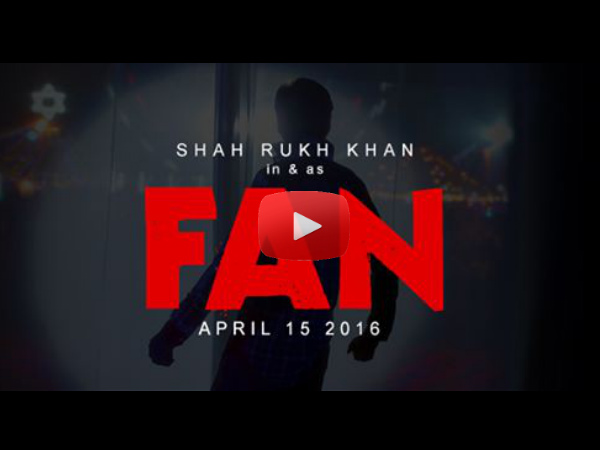 Fan Teaser | Shahrukh Khan Fan Teaser | Fan Movie Teaser | Shahrukh ...