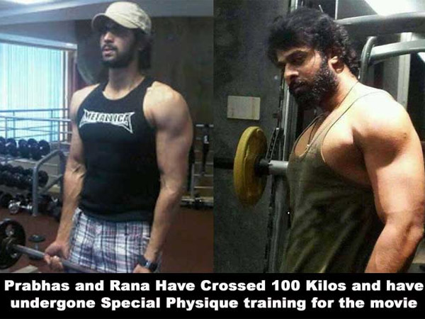 Prabhas Bodybuilding Bahubali