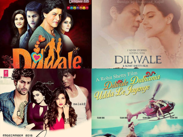 Fan Made Posters Of Dilwale| Shahrukh Khan Dilwale| Dilwale News ...