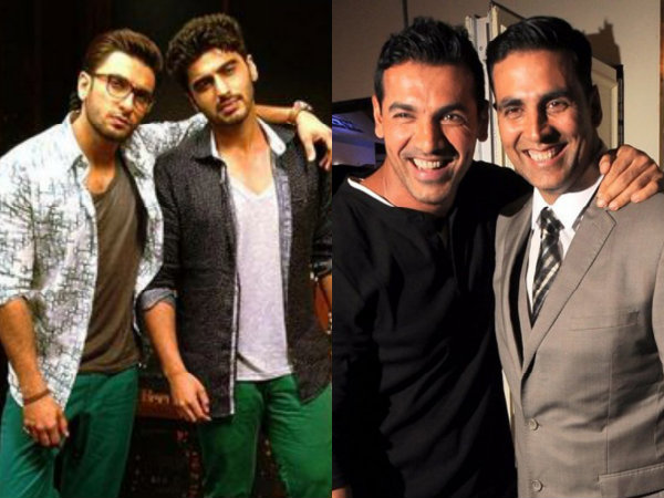 John Abraham Akshay Kumar Bromance| Ranveer Singh Arjun Kapoor Bromance| John Abraham Talks ...