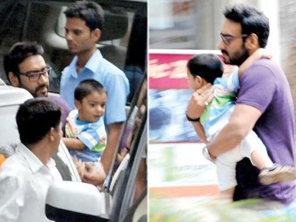 Kajol Ajay Devgn Celebrating Son Yug Birthday Filmibeat