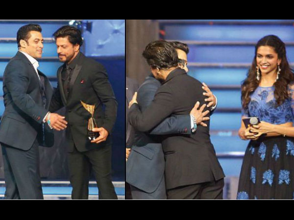 PIC OF THE YEAR! Shahrukh Khan Gets Birthday Hug From Salman Khan ...