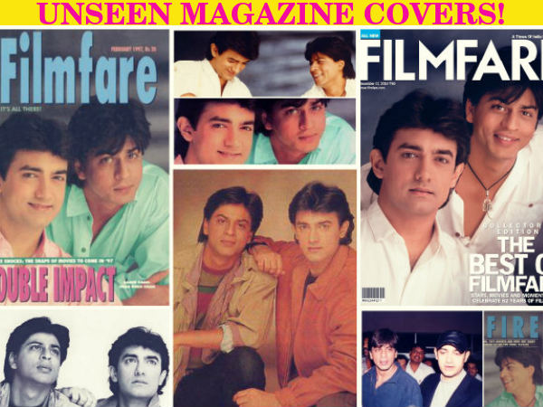 Shahrukh Khan| Aamir Khan| Unseen| Magazine| Covers| Shahrukh Aamir ...