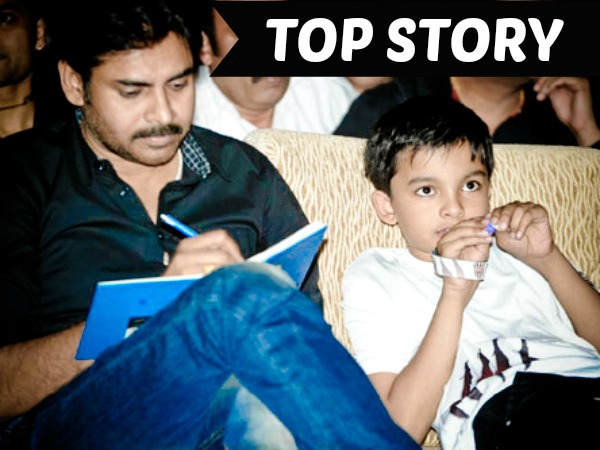 Look What Pawan Kalyan Is Teaching His Son Akira - Filmibeat