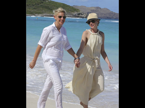 Ellen DeGeneres and Portia Di Rossi wedding pictures and their love ...