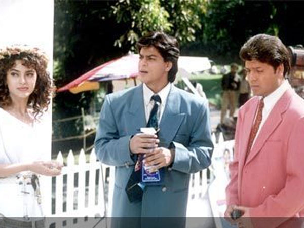 10 Sweetest Pictures Of Shahrukh Khan & Juhi Chawla From Yes Boss ...