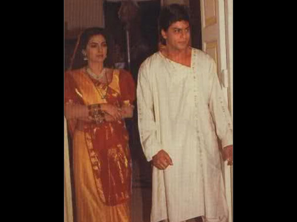 10 Sweetest Pictures Of Shahrukh Khan & Juhi Chawla From Yes Boss ...
