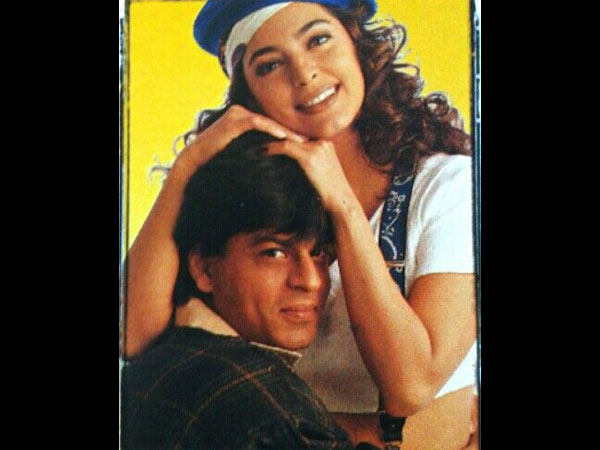10 Sweetest Pictures Of Shahrukh Khan & Juhi Chawla From Yes Boss ...
