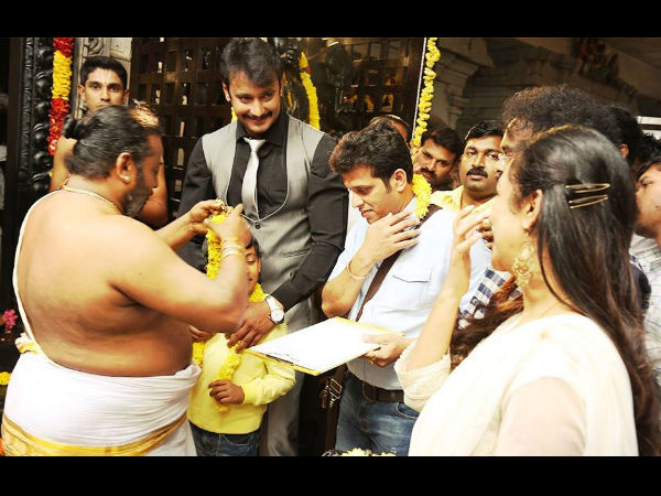 Darshan To Pair Up With Rachita Ram Once Again For Jaggu Dada - Filmibeat