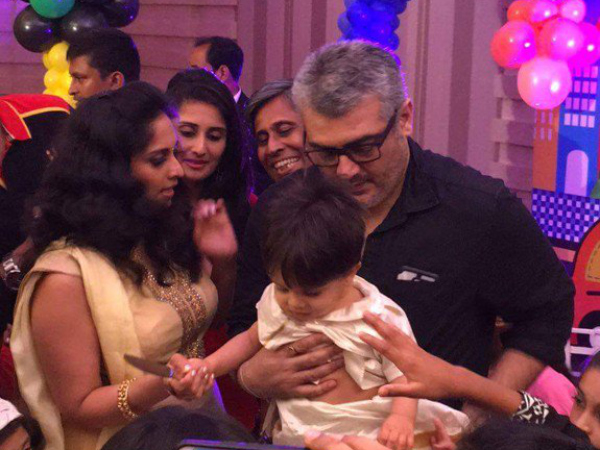 Photos: 'Kutty Thala' Aadvik Ajith Kumar's Birthday Celebrations ...